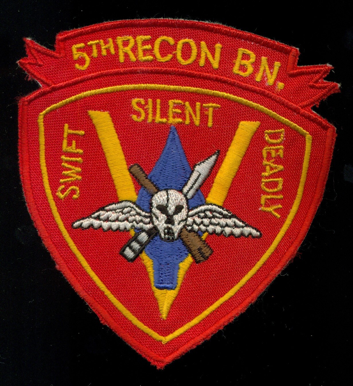 USMC 5th Recon BN Patch CC-1 | eBay