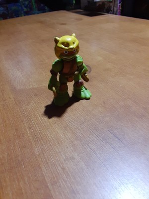 TMNT Half Shell Heroes Mikey Michelangelo Blast To The Past 2.5" Action ...