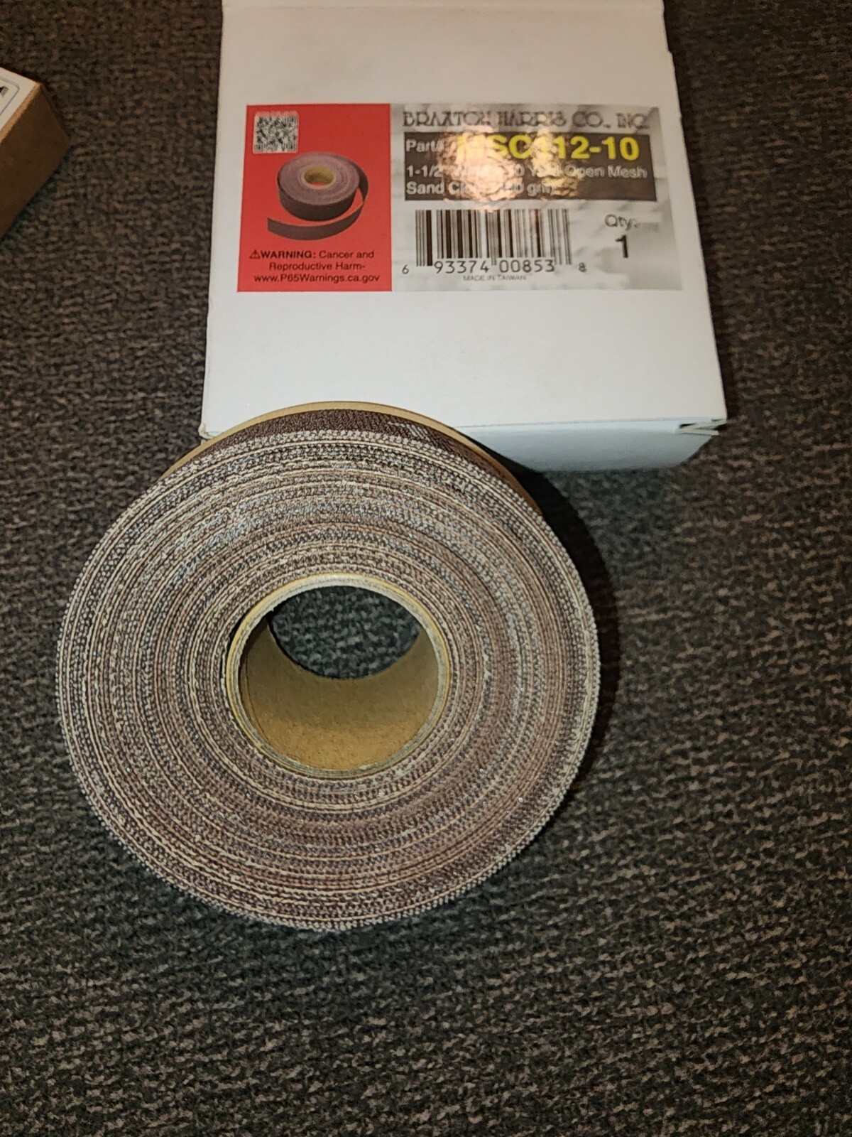 1-1/2 in. x 10 yd. Solder Plumbers Cloth Yard Open Mesh Sand Roll | eBay