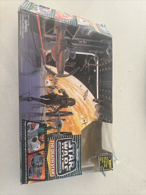 Star Wars Action Fleet Micro Machines- THE DEATH STAR - Incomplete -as ...