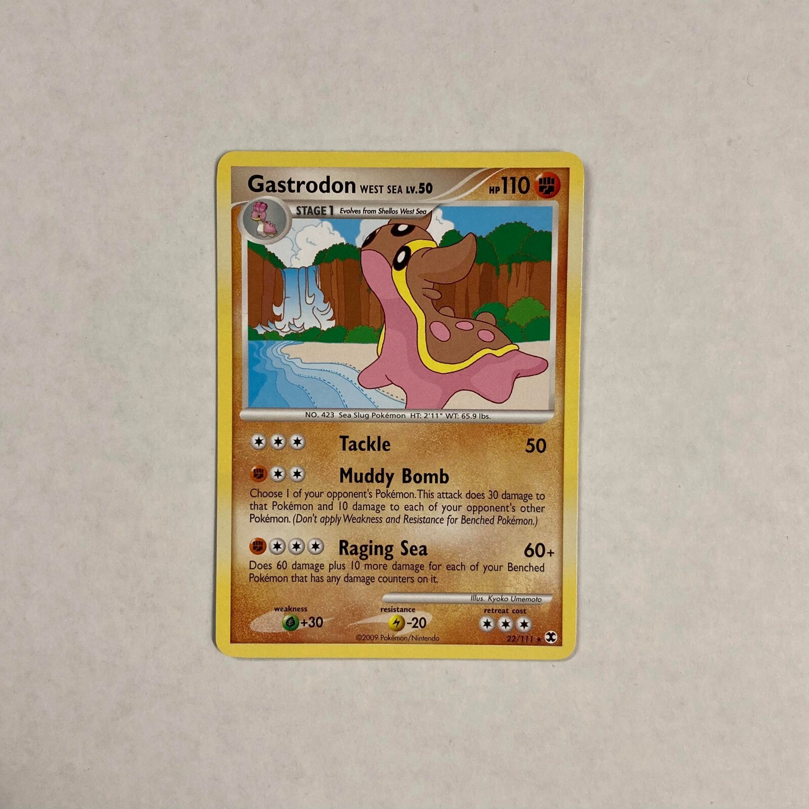 Pokémon TCG Gastrodon 22/111 rising rivals card | eBay