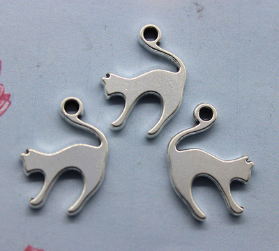 retro style Lovely Alien cat alloy charm pendants 19 x 14mm | eBay