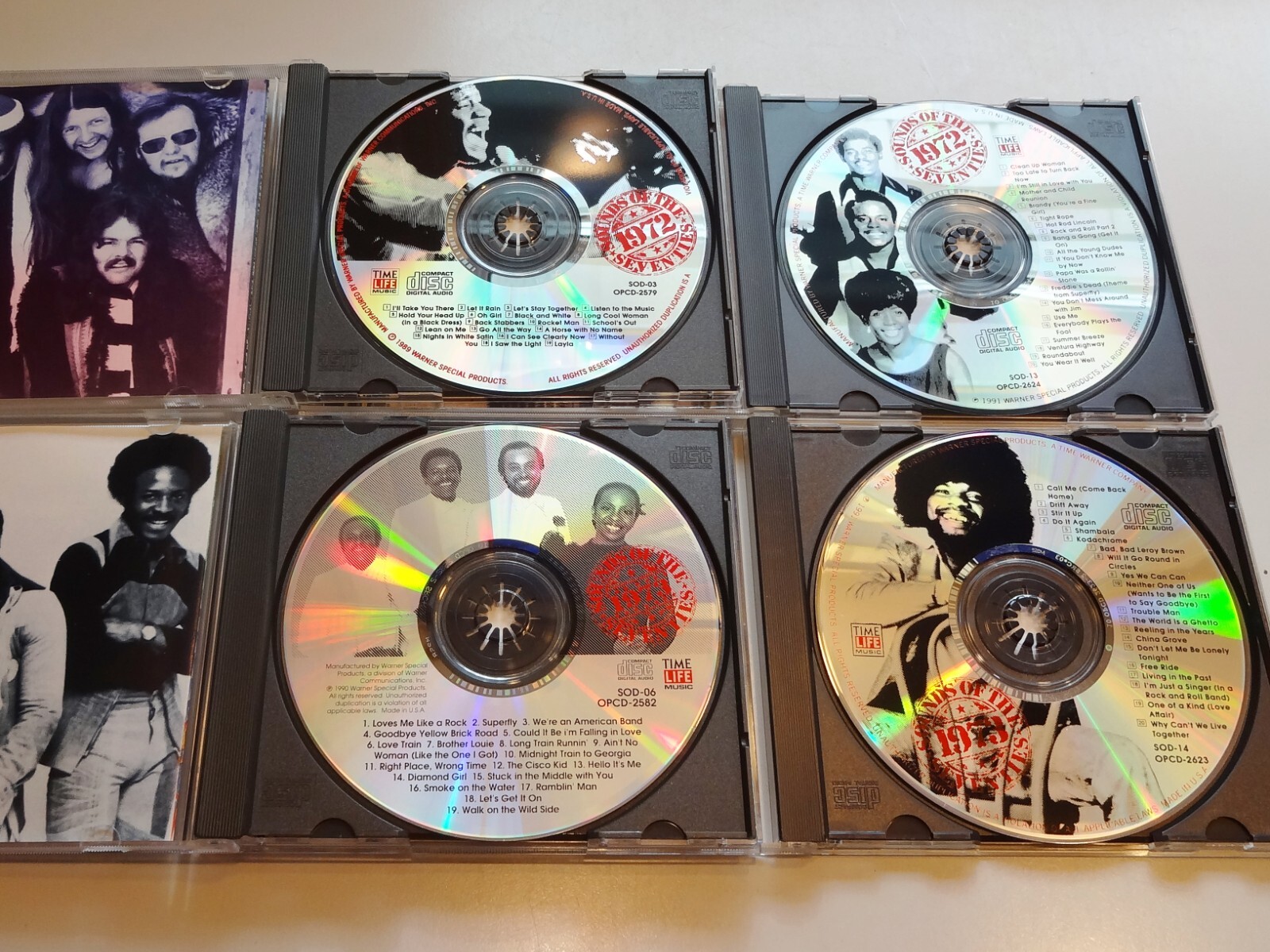 Set of 38 SOUNDS OF THE SEVENTIES CDs 1970s Music Collection TIME LIFE ...