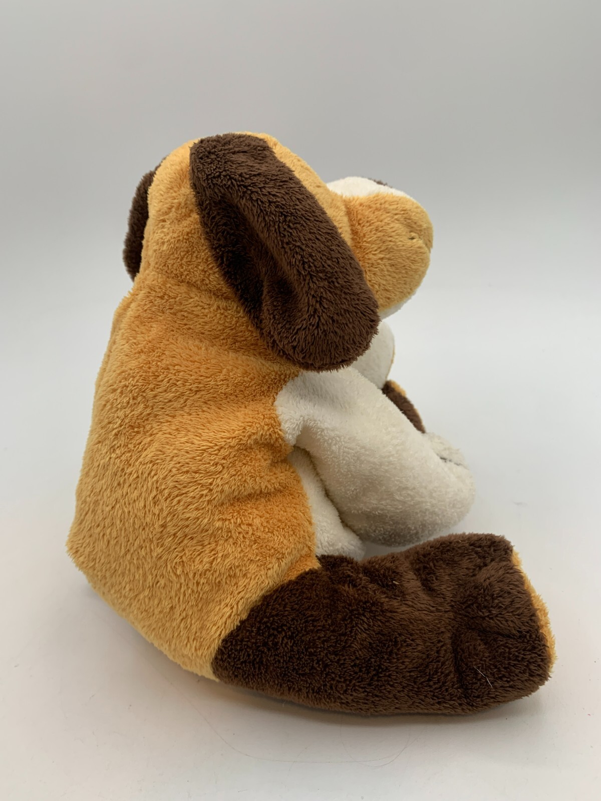 2002 Ty Pluffies Pluffy Plush Whiffer Puppy Dog Brown White Stuffed ...