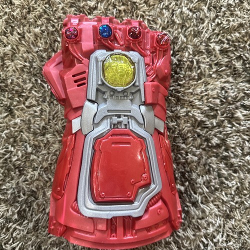 Marvel Avengers: Endgame Red Iron Man Infinity Gauntlet Electronic Fist ...