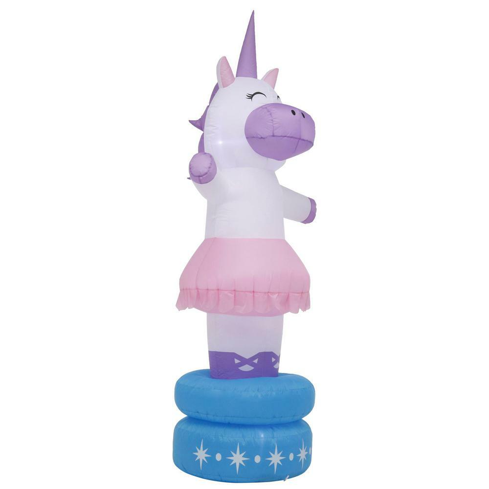 7 ft. Animated Inflatable Airblown Unicorn Music Box | eBay