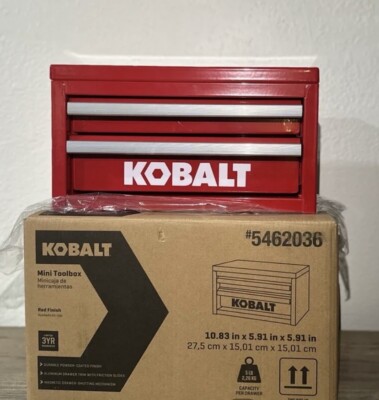KOBALT 25TH ANNIVERSARY KOBALT MINI TOOL BOX (RED) #5462036 NIB- | eBay