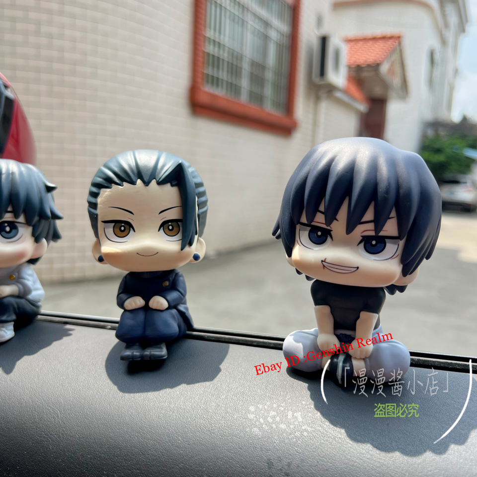 Anime Jujutsu Kaisen Satoru Gojo Sitting position Pvc Figure Model ...