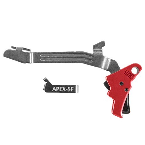 Apex Tactical 102-117 Enhancement Trigger Kit for Glock 43/43X/48 - Red ...