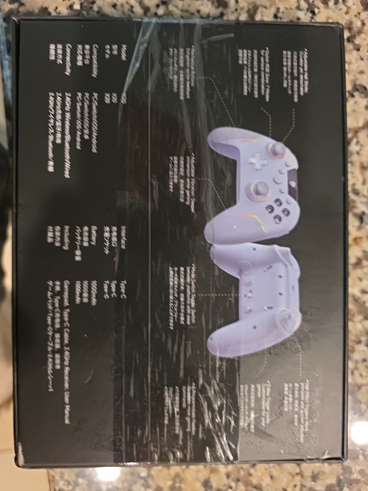 X20 Wireless Gaming Controller with RGB Backlit, 2-Stage Hall Effect ...