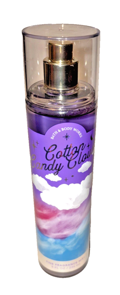 Bath & Body Works Cotton Candy Clouds Fine Fragrence Body Mist 8 oz ...