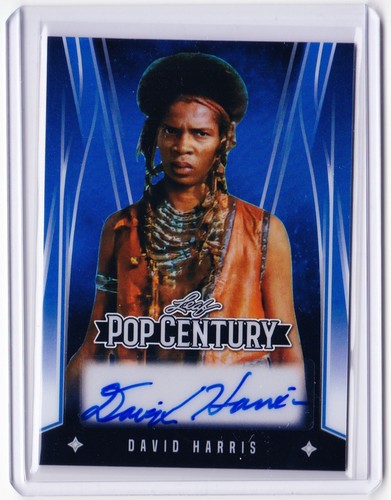 David Harris 2025 Leaf Pop Century Autograph Card # 1/3 !! The Warriors ...