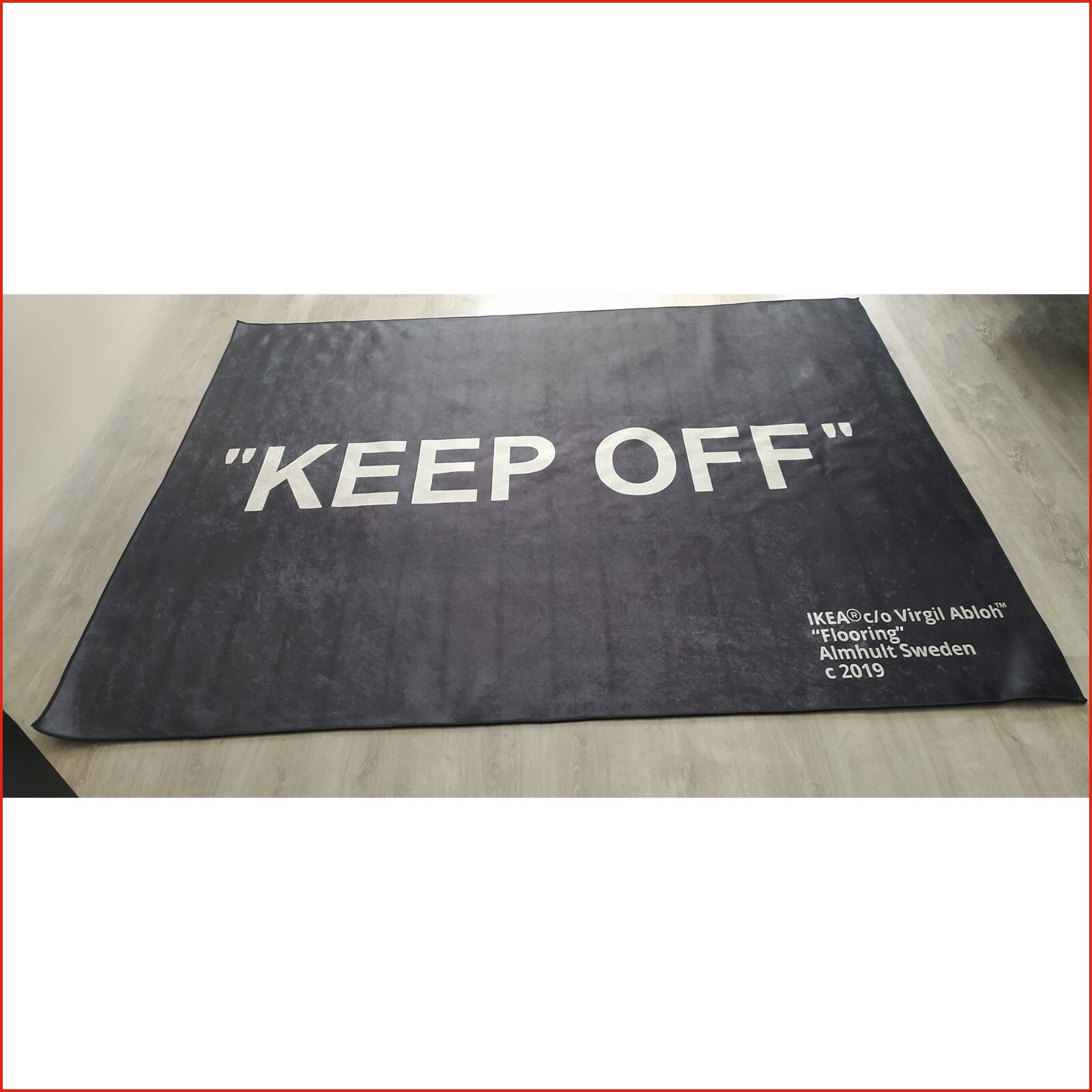 Keep Off Rug, Black Keep off, Personalized Gift, Keepoff, Custom Rug ...
