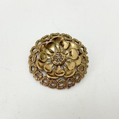 Vtg Pentti Sarpaneva Torun Hopea Gilt Bronze Brooch 1970s Retro Jewelry ...