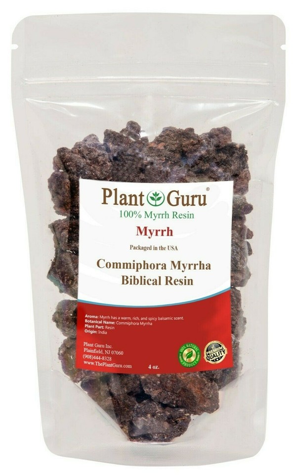 Myrrh Resin Incense Gum Biblical Aromatic Rock Commiphora Myrrha Bulk ...