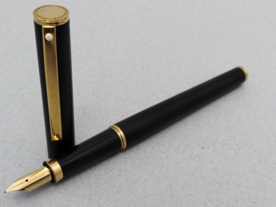 Sheaffer TRZ 40 Black Matte Fountain Pen Vintage Excellent | eBay