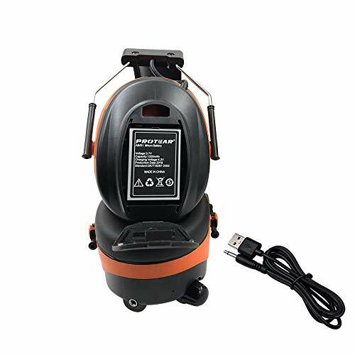 Protear Ear Defenders with DAB+/FM Radio & Bluetooth, Noise Cancelling ...