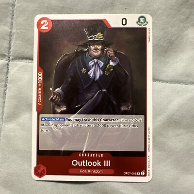 ONE PIECE Card Outlook III OP07-003 R 500 Years in the Future English ...