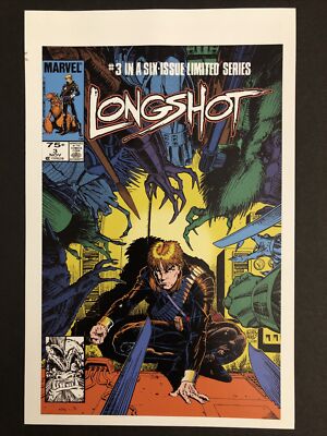 Longshot #3 COVER Marvel Comic Book Mini Poster 6x9 Arthur Adams | eBay UK