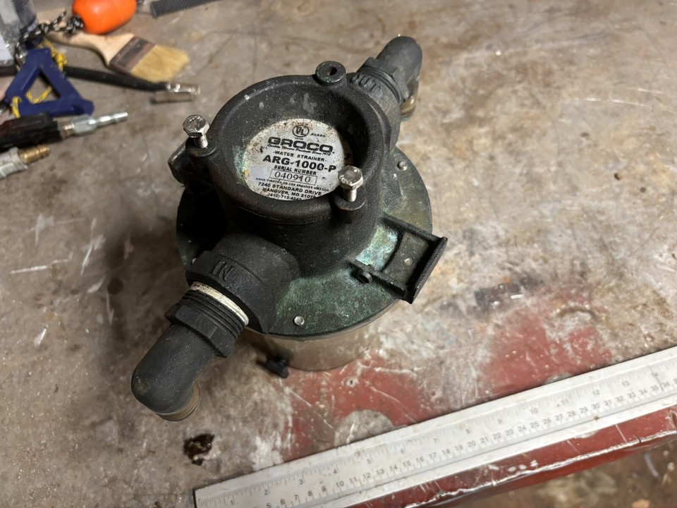 Heavy Duty Marine Inlet Strainer , Yacht , Boat , M/b | eBay UK