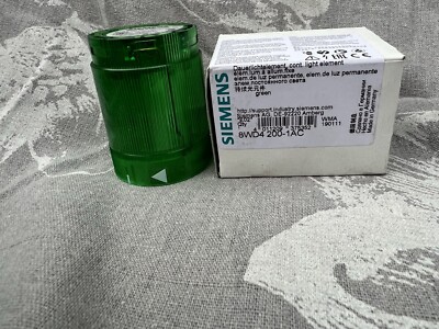 SIEMENS LED Light Element GREEN 8WD4 200-1AC | eBay
