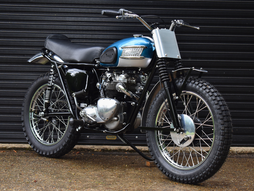 Triumph Desert Sled Conversion Service - T100 T110 T120 3TA 5TA Unit ...