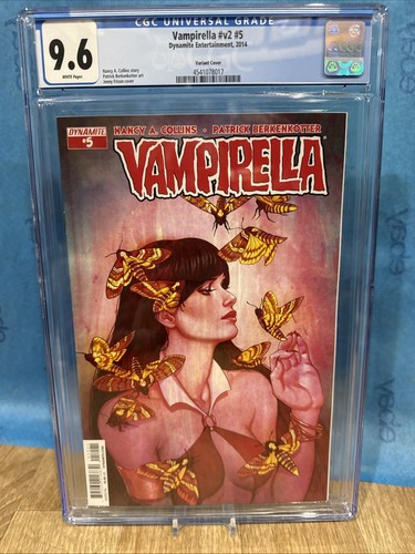 Vampirella #5 Frison Variant Cover Dynamite Graded Comic Cgc 9.6 Jenny Fire | eBay