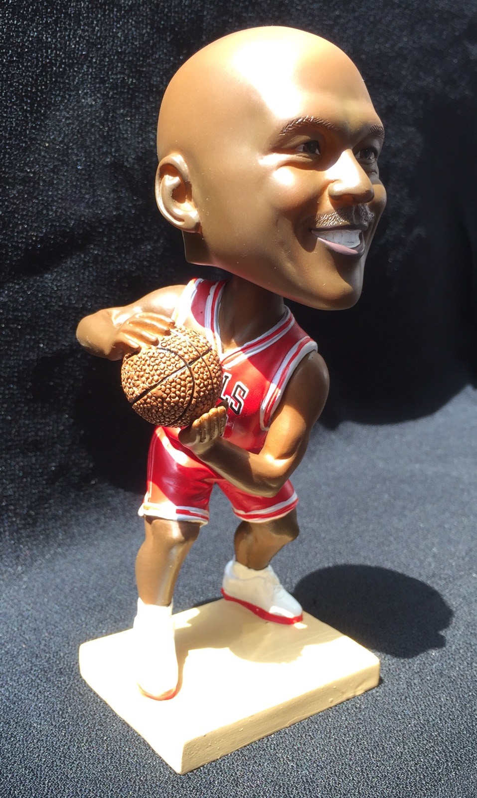 MICHAEL JORDAN Figurine H18cm Bobble Head Chicago Bulls MJ#23 Perfect ...