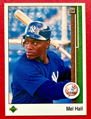 1989 Upper Deck Mel Hall #725 Baseball Card New York Yankees | eBay