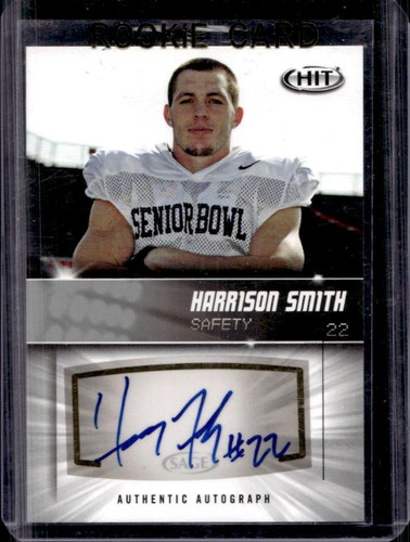 2012 Sa-Ge Hit Harrison Smith Autograph Auto #A38 | eBay