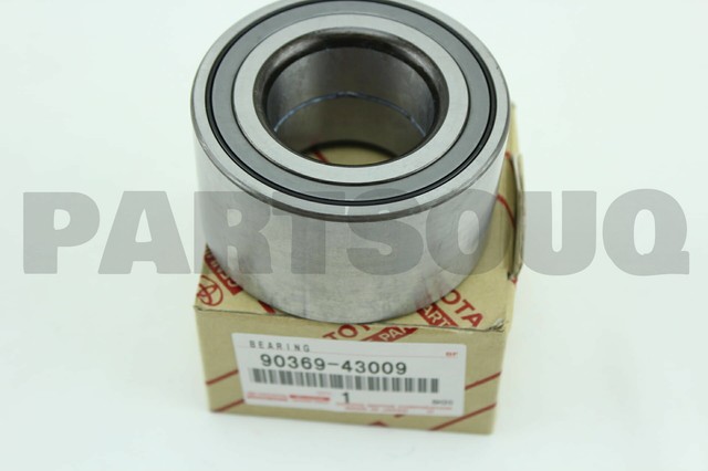9036943009 Genuine Toyota BEARING (FOR FRONT AXLE HUB), RH/LH 90369 ...