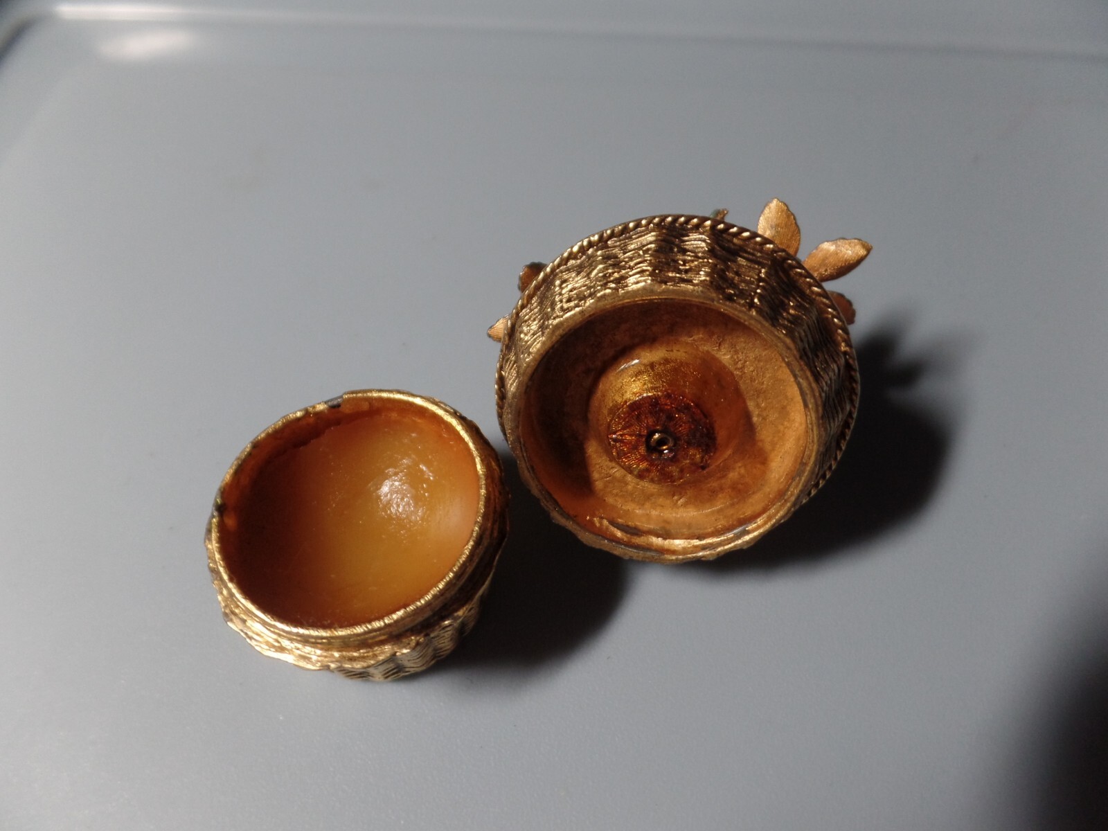 Vintage Max Factor Hypnotique Solid Creme Perfume Compact Floral ...