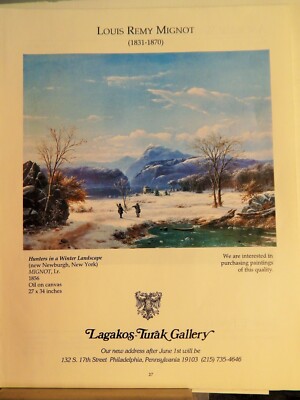 LOUIS REMY MIGNOT/ ANDREW WYETH ART PIECES VTG ORIG 1994 ADVERTISEMENT ...