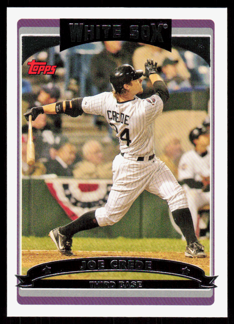 2006 Topps 399 Joe Crede Chicago White Sox | eBay