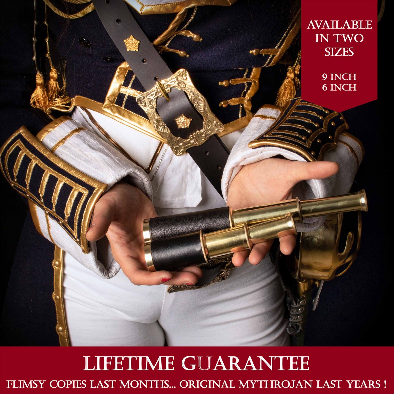 Mythrojan+Mini+Pirate+Spyglass+Telescope+%28with+Wooden+Box%29+-+Black ...