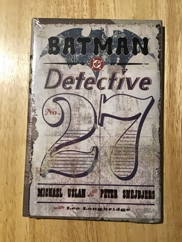 BATMAN: Detective No. 27 by Uslan & Snejbjerg NEW SEALED Hardcover HC ...