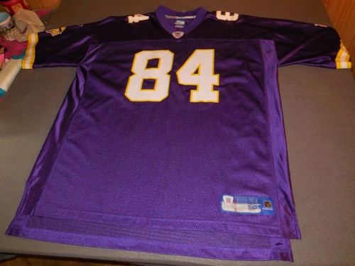 AN1 NFL AUTHENTIC REEBOK 2XL XXL RANDY MOSS JERSEY MINNESOTA VIKINGS | eBay