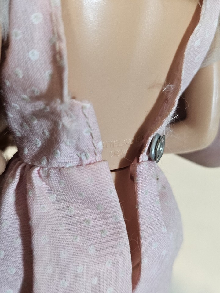 Vtg Sweet 16 Barbie Doll #7796 Dress EUC 1975 Pink On 1990's Doll VGUC ...