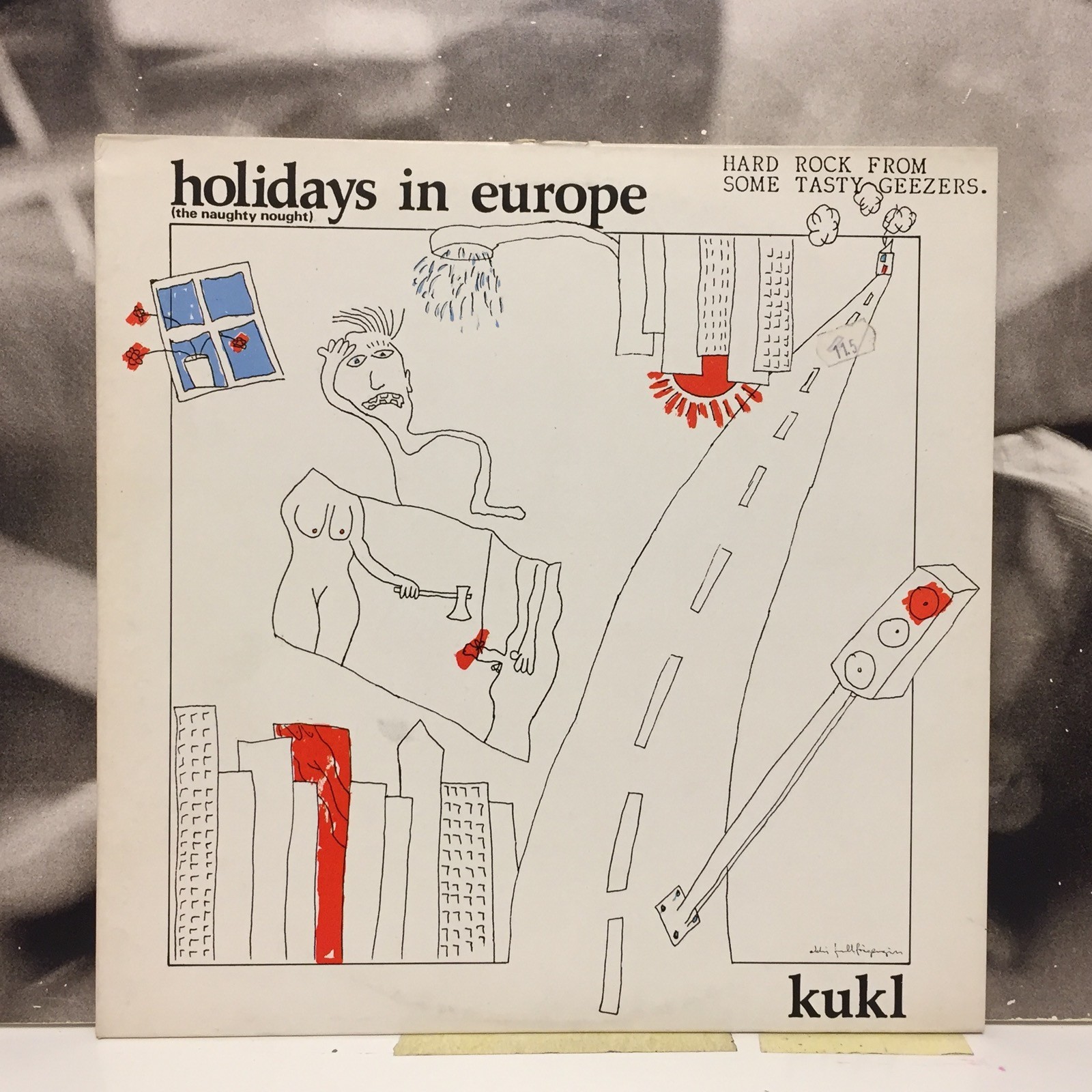 Kukl - Holidays in Europe LP EX/NM Late 80's UK Made in France Crass ...