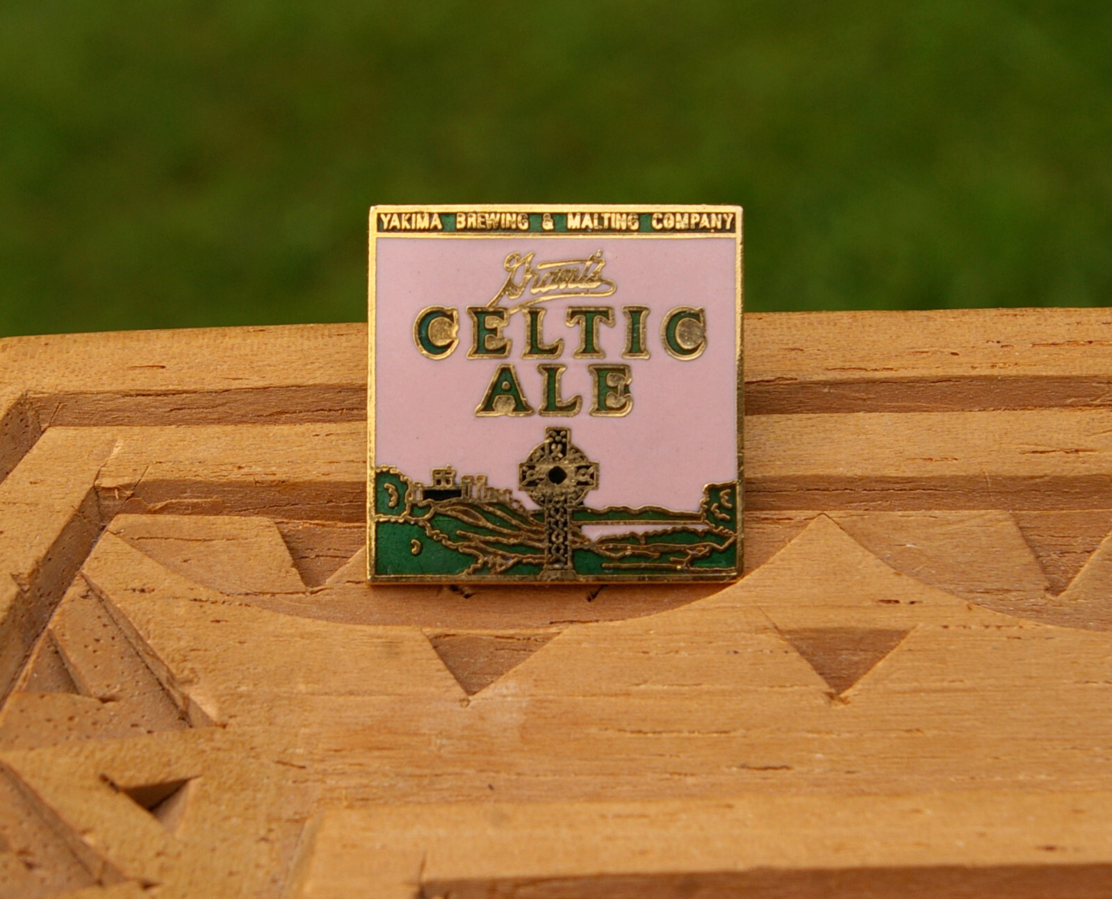 Grant's Celtic Ale Yakima Brewing & Malting Company 1" Metal Enamel Pin ...