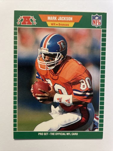 1989 Pro Set 104 Mark Jackson Denver Broncos Football Card | eBay