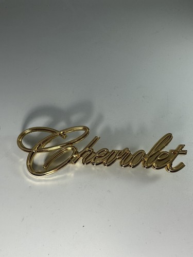 Fits Chevrolet Impala Caprice Chevrolet Script Emblem-Badge 1971–1974 ...