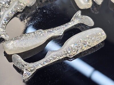 (16) - 2" Mighty Minnow "Silver Flash" GRUBS BAIT JIGS CRAPPIE PANFISH | eBay