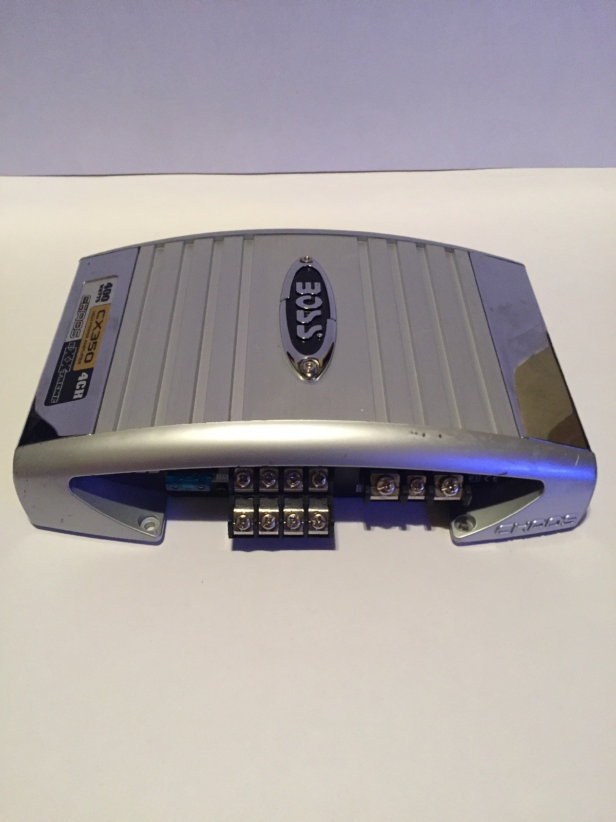Boss 400 Watts CX350 High Power Amplifer 4CH Chaos Exxtreme | eBay