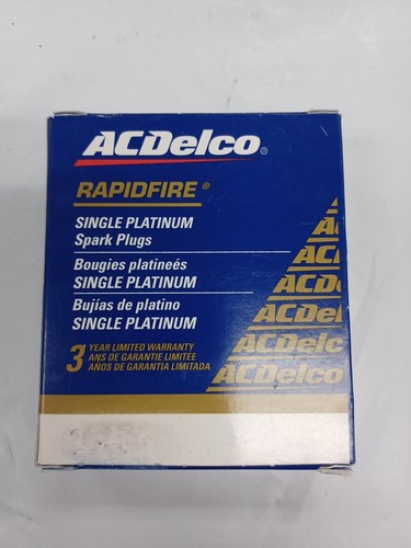 ACDelco #6 Rapid Fire Spark Plug 19307137 for Chevy GM, Pack of 4, New ...