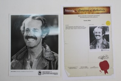 Mike Farrell Signed Autograph Portrait Photo TV Shot Captain B.J ...