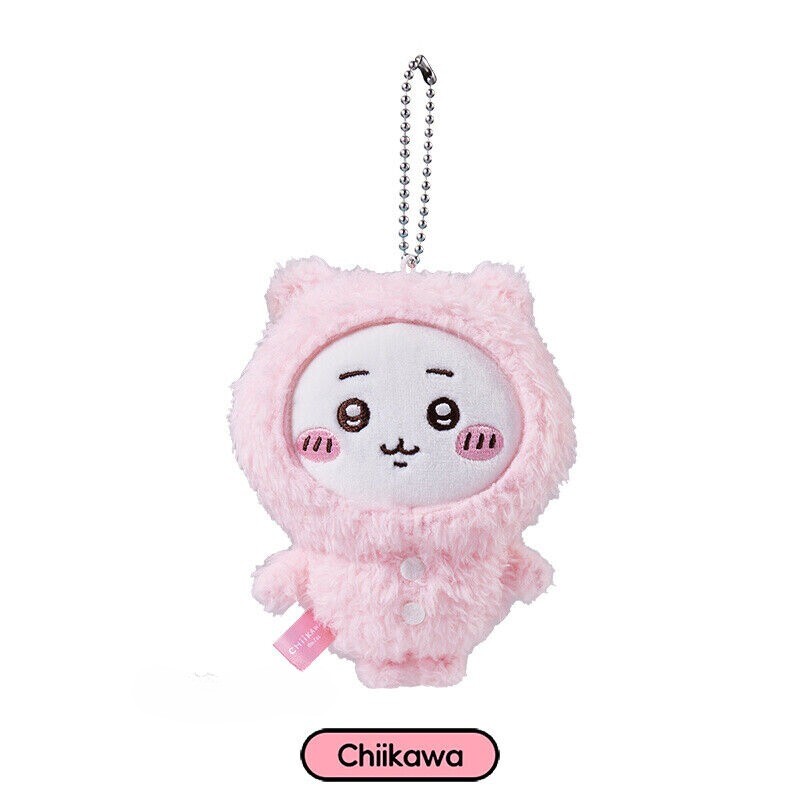 MINISO x Chiikawa Hachiware Usagi Plush Keychain Pendant Doll Genuine ...