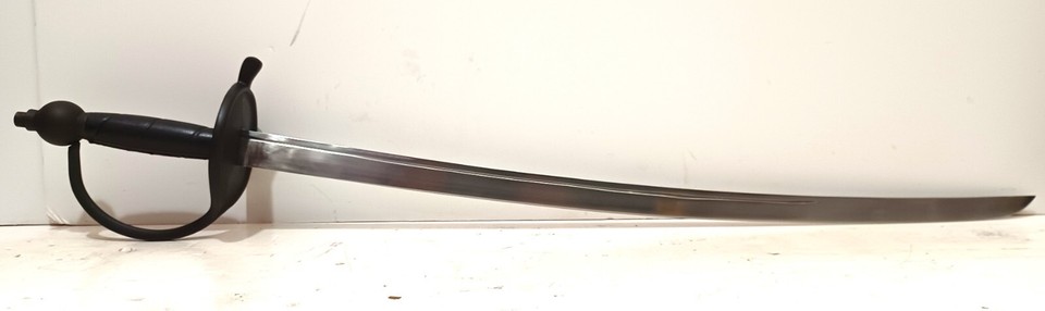 PIRATE CAPTAIN'S HANGER SWORD HIGH CARBON STEEL BLADE WINDLASS MODEL ...