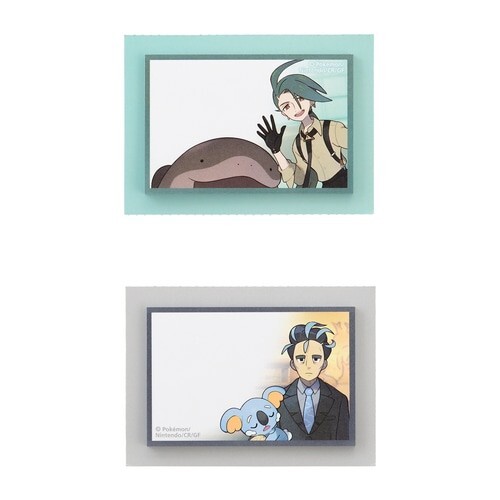 Pokemon Center Original Paldea Pokemon Trainer Sticky note Rika Larry | eBay