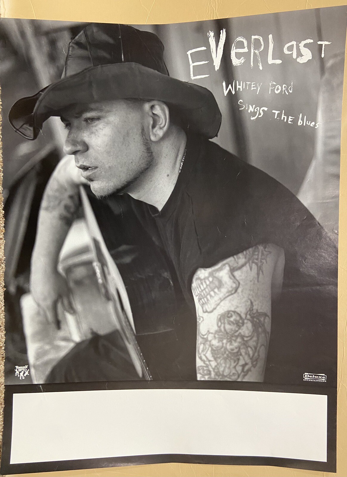 VINTAGE EVERLAST 1998 PROMO CONCERT POSTER—18 X 24–NEAR MINT—UNUSED | eBay